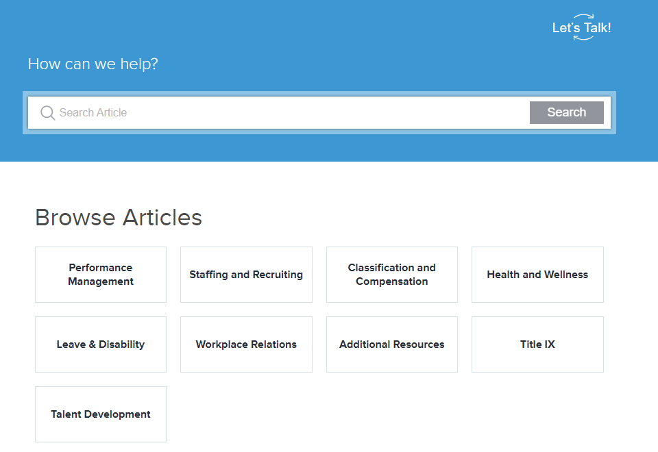 Human Resources Knowledge Base